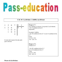Division à 2 chiffres au diviseur - Cours, Leçon - Calculs : Primaire 4 ...