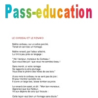 Le corbeau et le renard de Jean de la Fontaine - Poésie animaux ...