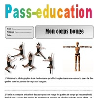 Mon corps bouge - Corps Humain - Exercices - Découverte du monde ...
