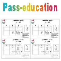 Addition posée - Cours, Leçon : Primaire 2 - PDF à imprimer