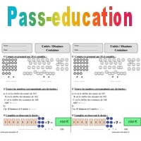 Unités - Dizaines - Centaines - Exercices corrigés - Numération ...