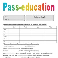 Futur simple - Exercices corrigés - Conjugaison : Primaire 4 - PDF à ...