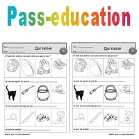 Qui suis je - Exercices de lecture : Primaire 2 - PDF à imprimer