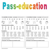 Son è, ê, ai, ei, et - Phonologie - Etude des sons : Primaire 1 - PDF à ...