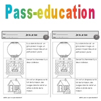 Je lis, je fais - Exercices de lecture : Primaire 1 - PDF à imprimer