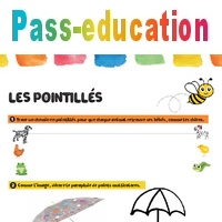 Pointillés - Fichier graphisme : Maternelle 1, 2 - PDF à imprimer