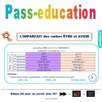 Bilan - Les verbes être et avoir à l’imparfait - Examen Evaluation avec ...