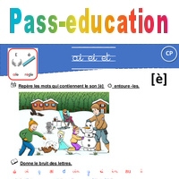 Son È (ai, ei, et) - Exercices : Primaire 1 - PDF à imprimer