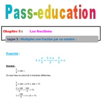 Multiplier une fraction par un nombre - Séquence complète - Les ...
