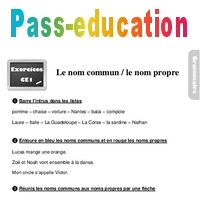 Le nom commun et le nom propre - Exercices, révisions : Primaire 2 ...
