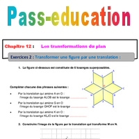 Transformer une figure par une translation - Révisions - Exercices avec ...