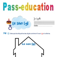 Le son [g] - Phonologie - Exercices : Maternelle 2 - PDF à imprimer