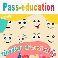 Les émotions - Dossier d'activités : Maternelle 1 - PDF à imprimer