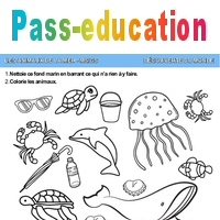 Les fonds marins - Animaux de la mer - Découverte du monde : Maternelle ...