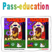 Automne - Jeu des 7 différences : Maternelle 2, Primaire 1, 2 - PDF à ...