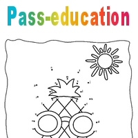 Été - Jeux de points à relier en suivant les lettres de l'alphabet ...