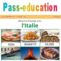Italie - Découvre l’Europe - Lexique - Lecture : Maternelle 2 - PDF à ...