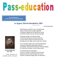 Le Cygne, Charles Baudelaire 1857 - Littérature : Secondaire 2 - PDF à ...