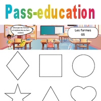 Les formes - Apprendre à découper : Maternelle 2 - PDF à imprimer