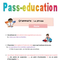 La phrase - Séquence complète : Primaire 3 - PDF à imprimer